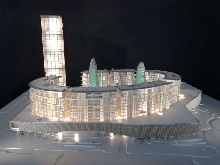 Model of Doha Oasis Shopping Center Theme Park