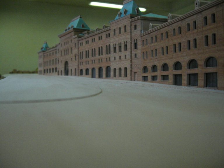 Model of a Project Hotel on the Red Square
